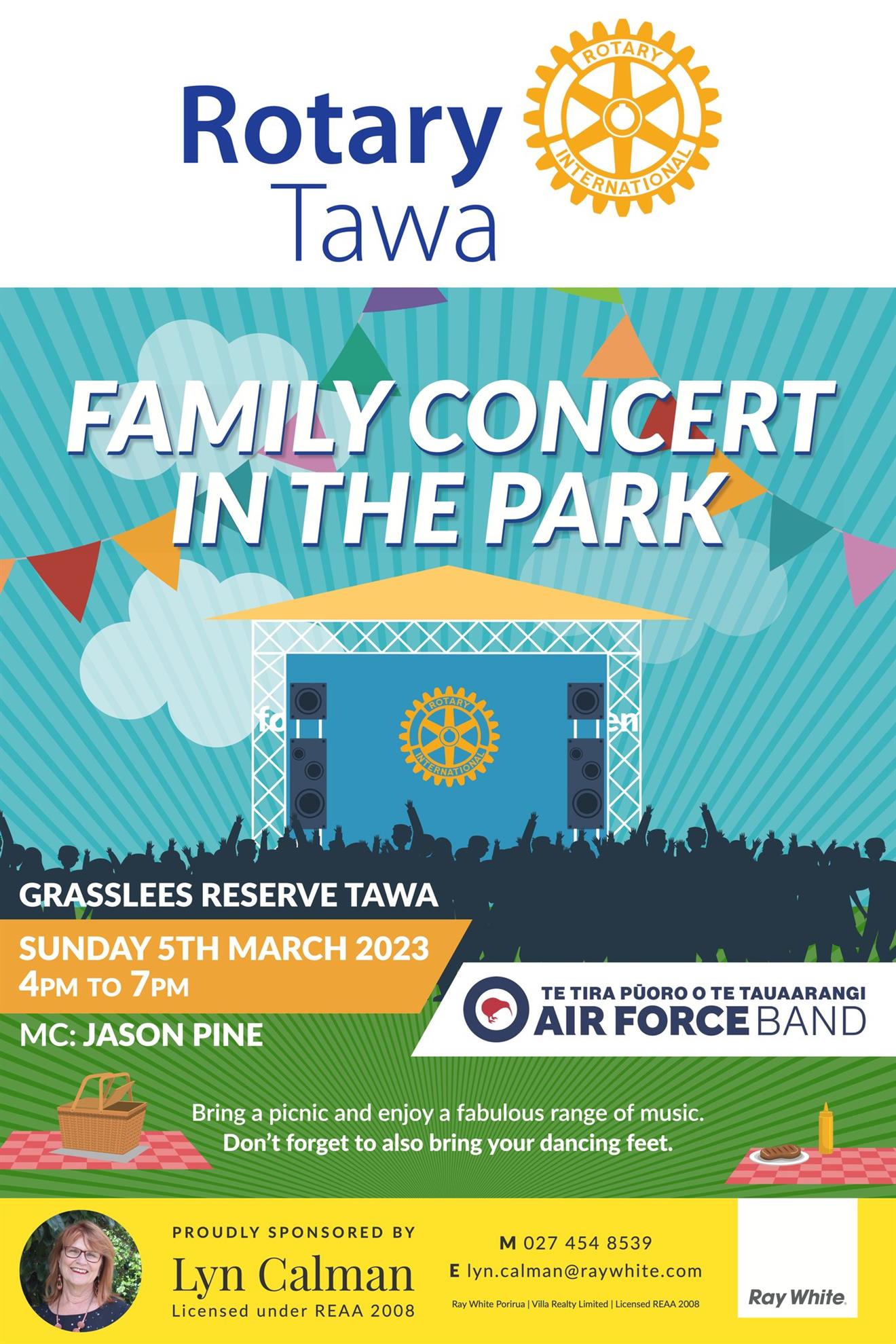 Rotary Family Concert in the Park | The Rotary Club of Tawa